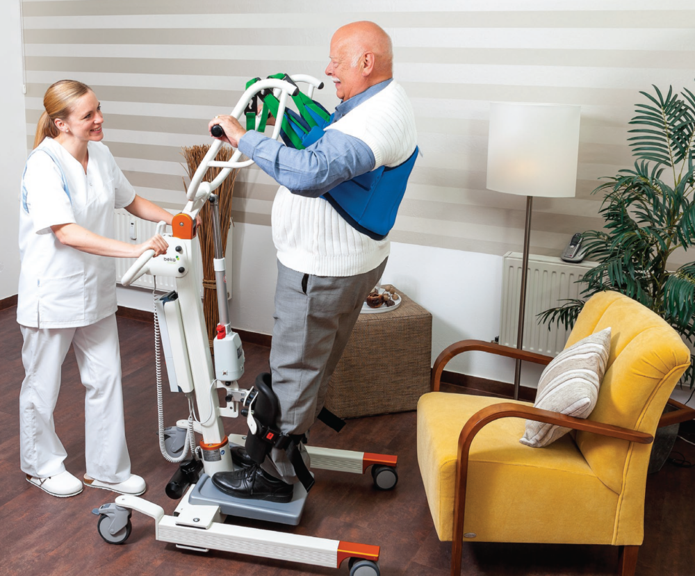 Beka Nora Alu Sit To Stand Lift | Safe Patient Transfer Toronto